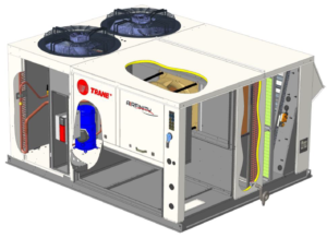 Trendy rooftop-units van Trane | Het is een Trane